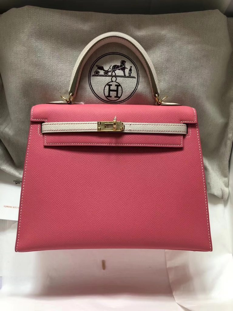 New Pretty Hermes Birkin Bag 30cm in 5Z Rose Indienne Crocodile Shiny ...